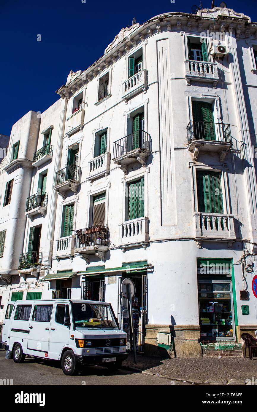 Tetouan, Morocco - August 16, 2022 Cityscape and architecture of ...