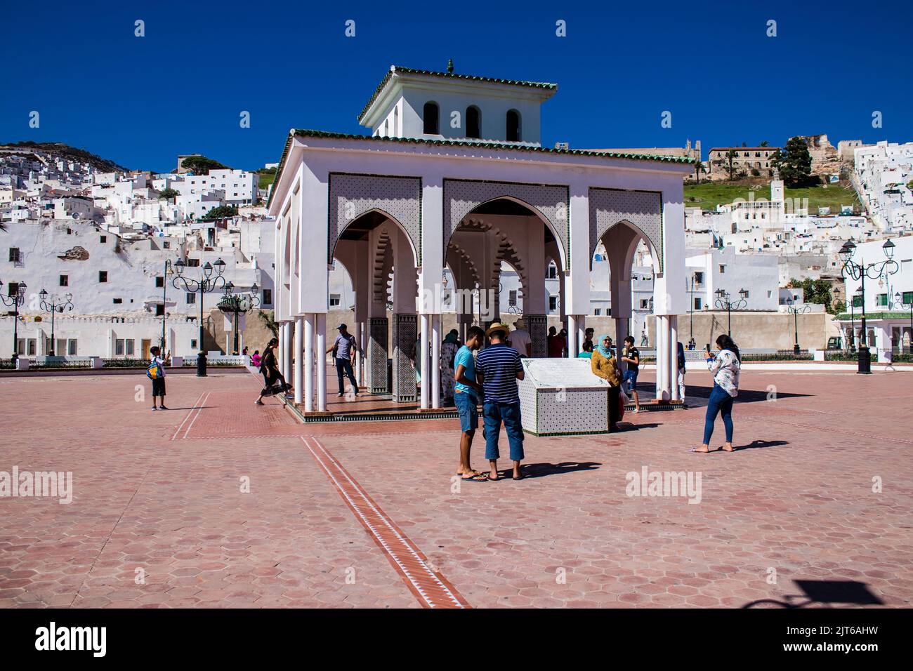 Tetouan, Morocco - August 16, 2022 Cityscape and architecture of ...