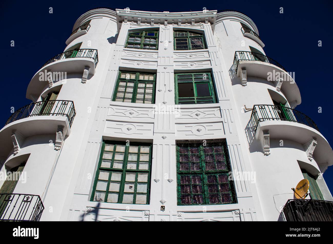 Tetouan, Morocco - August 16, 2022 Cityscape and architecture of ...