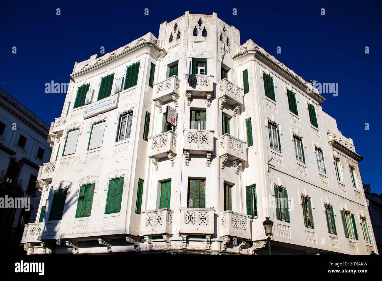 Tetouan, Morocco - August 16, 2022 Cityscape and architecture of ...