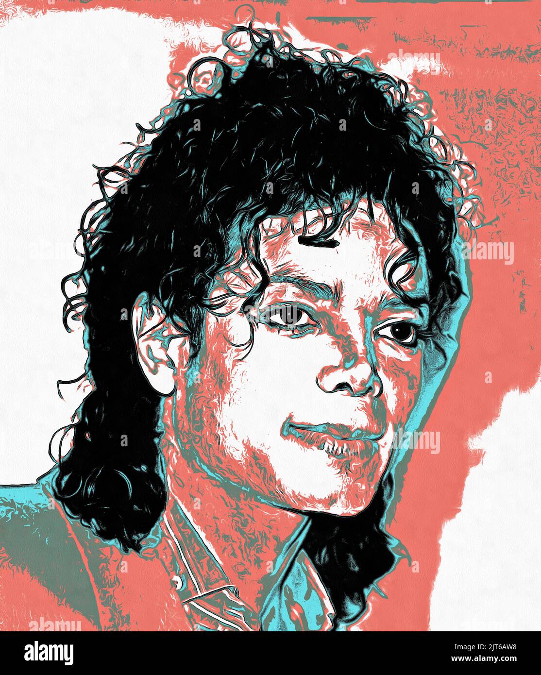 Michael jackson painting hi-res stock photography and images - Alamy