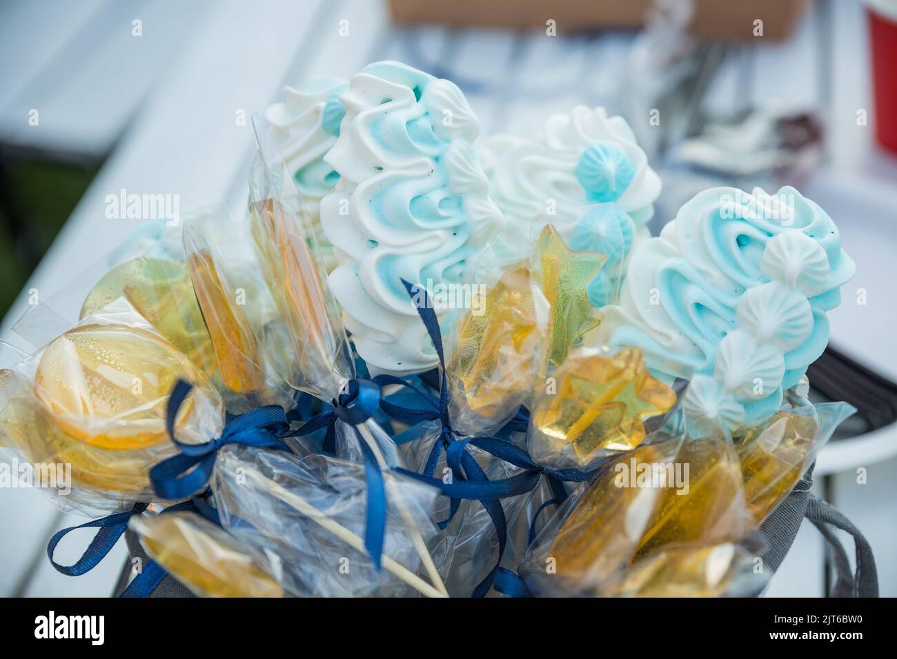 Eskimo cake. Ice cream sweet eskimo with pink chocolate icing ...