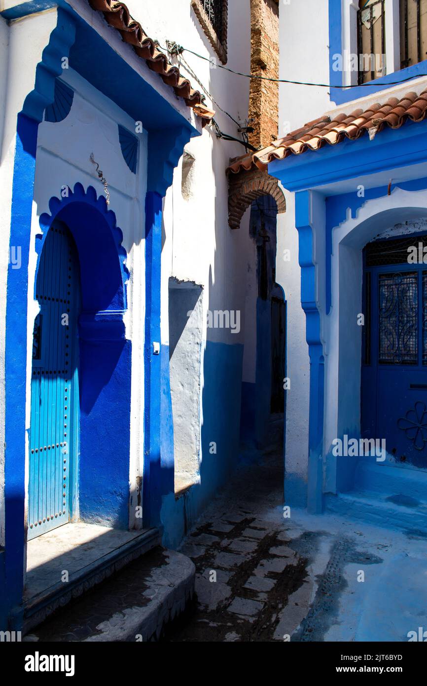 Chefchaouen, Morocco - August 19, 2022 Chefchaouen is a city located in ...