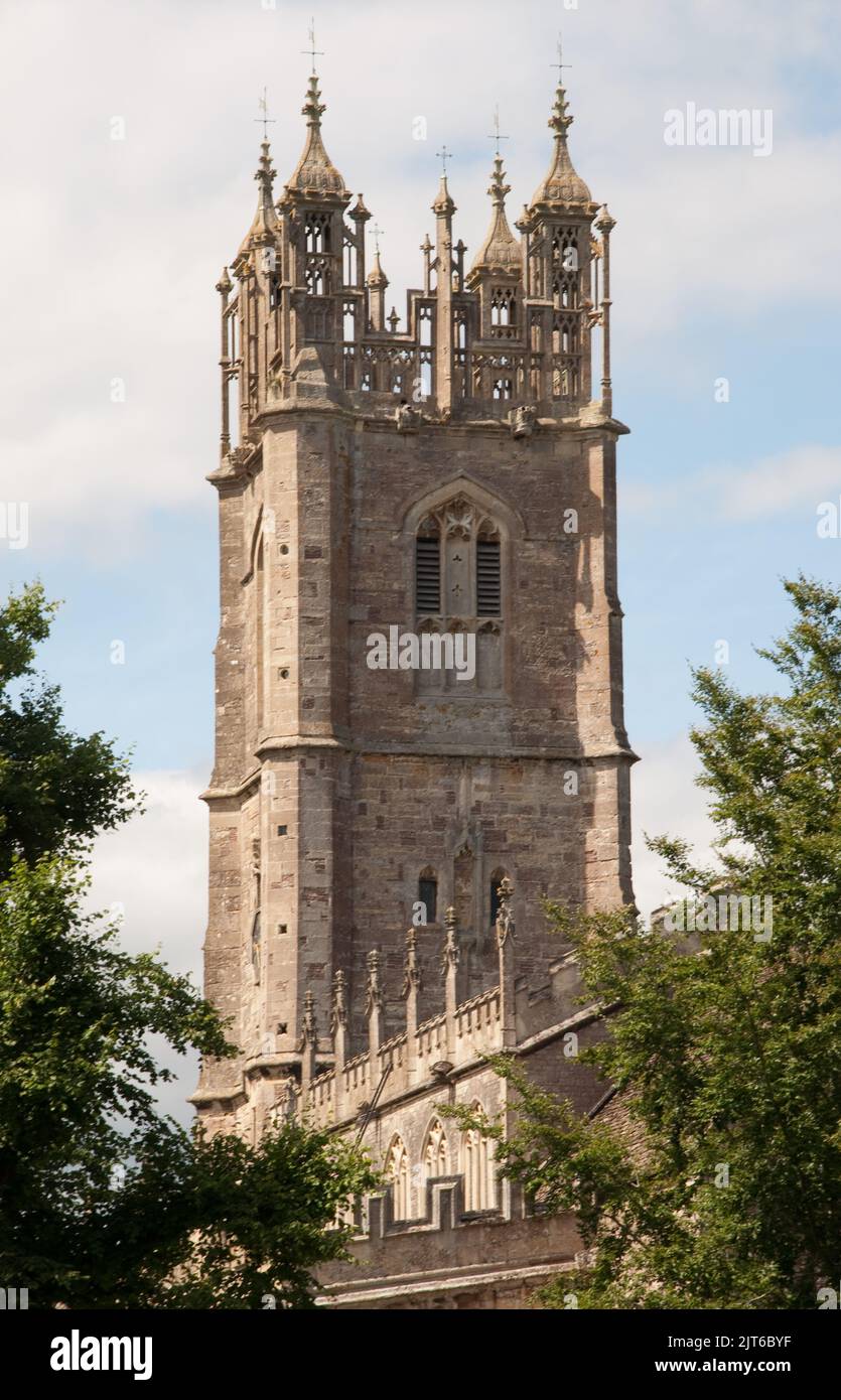 Bell and Clock Tower, St Mary the Virgin Church, Thornbury ...