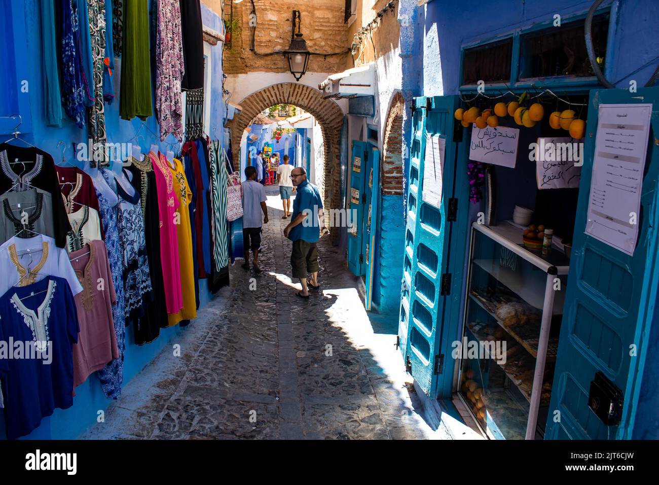 Chefchaouen, Morocco - August 19, 2022 Chefchaouen is a city located in ...