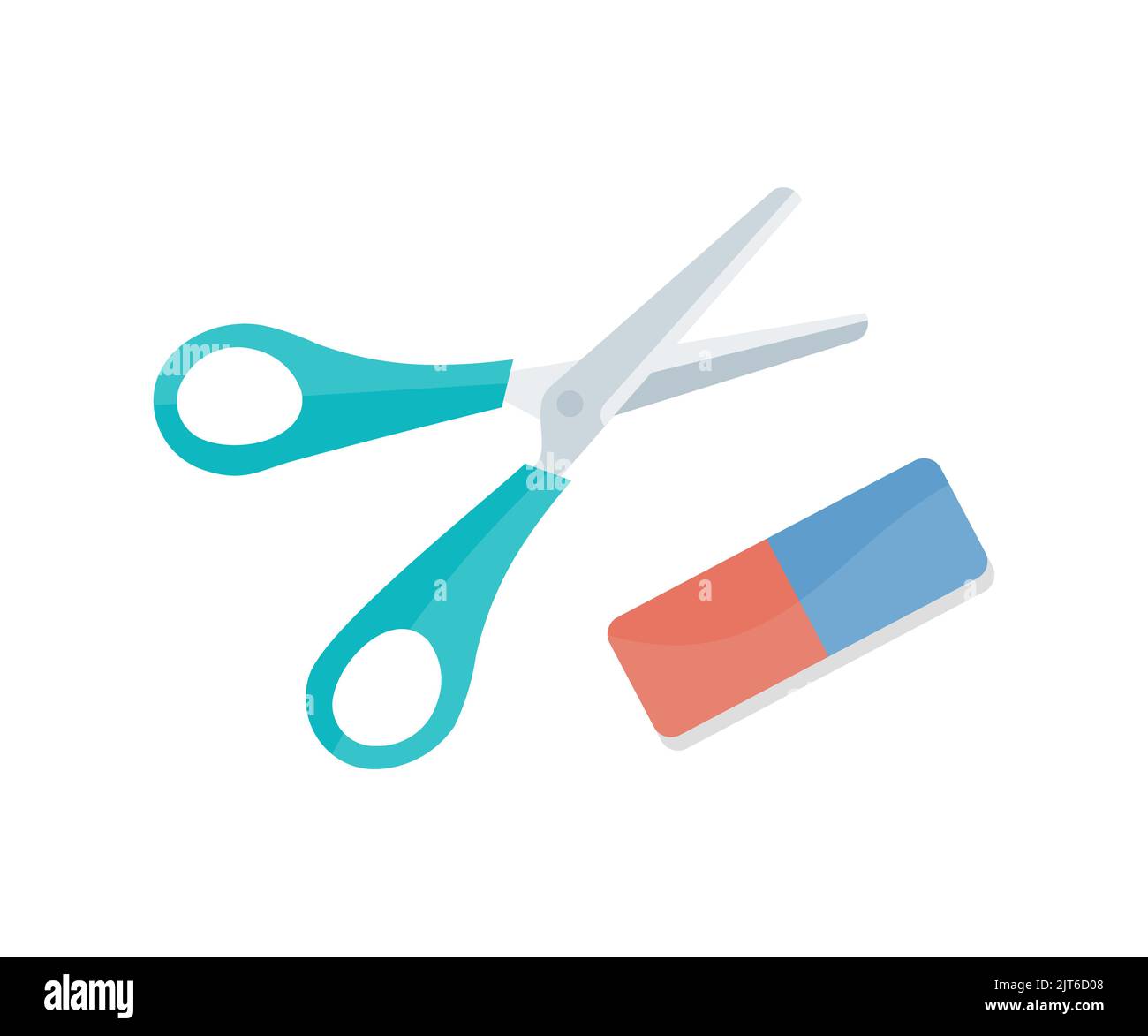 Scissors supply stationery isolated Stock Vector Images - Alamy