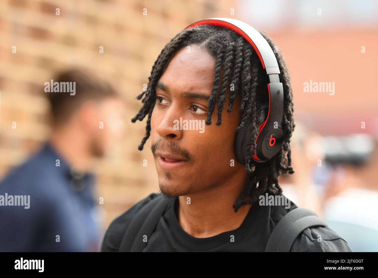 Djed Spence of Tottenham Hotspur during the Premier League match ...