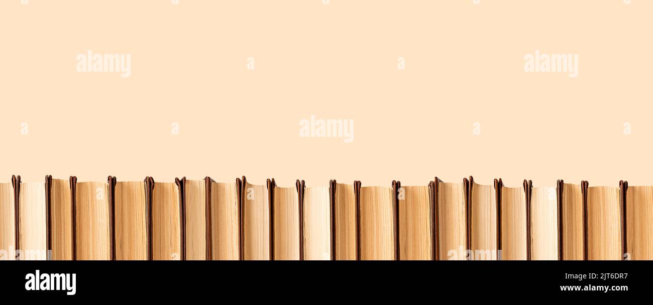 Horizontal books hi-res stock photography and images - Alamy