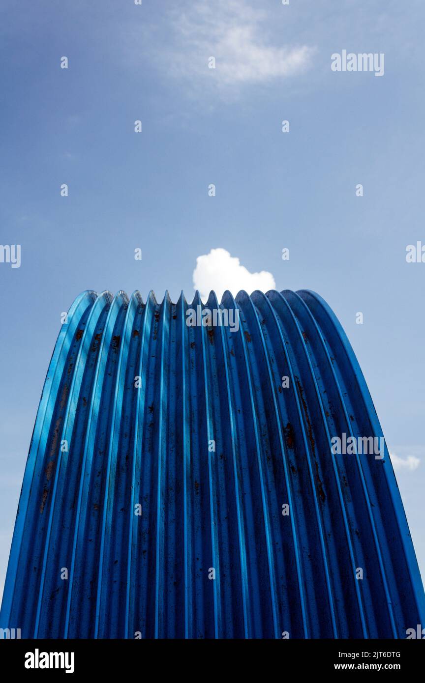 Cross compound steam engine. India Mill, Darwen Stock Photo - Alamy
