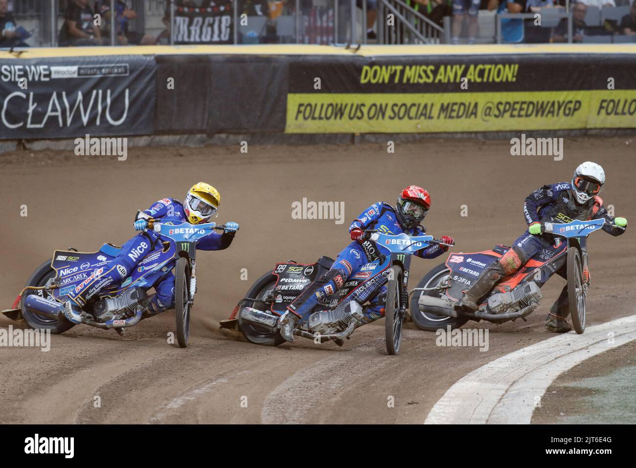 Wroclaw, Poland. August 27th 2022. Betard FIM Speedway GP of Poland at ...