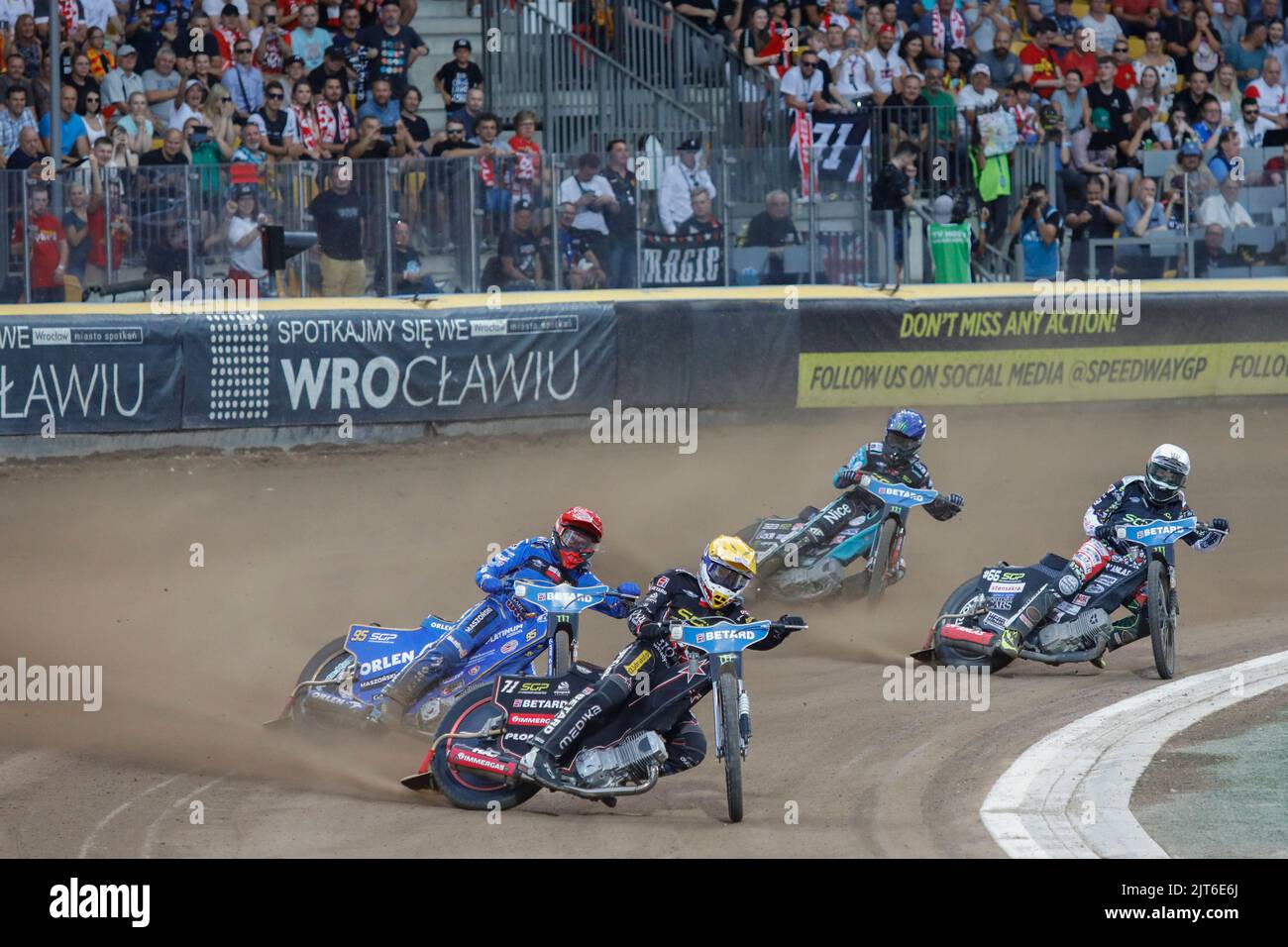 Wroclaw, Poland. August 27th 2022. Betard FIM Speedway GP of Poland at ...