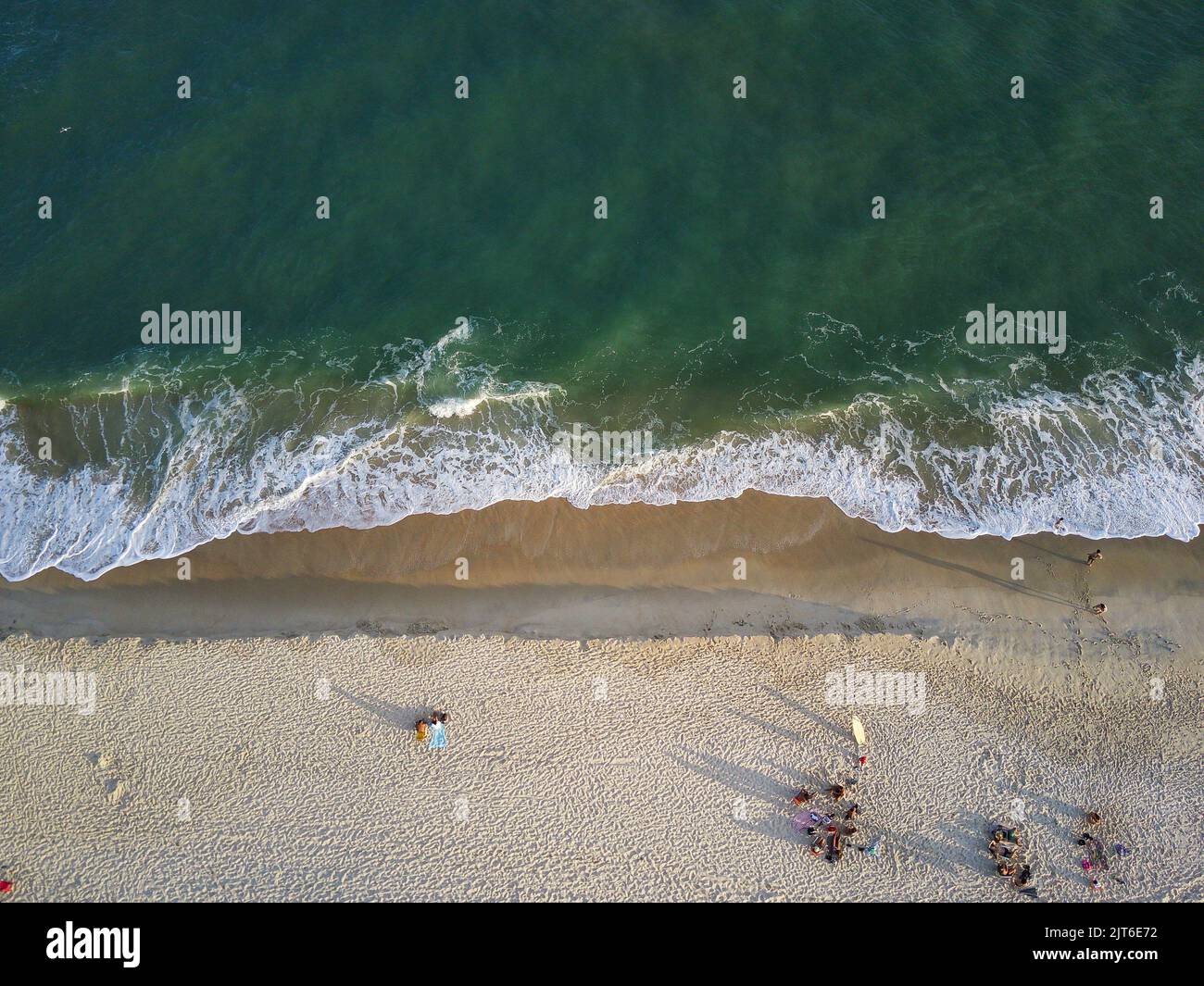 Aerial view of Grumari Beach, one of the wildest and most beautiful ...