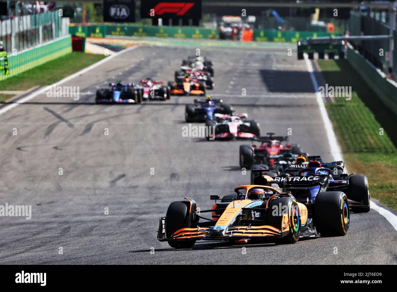 Spa, Belgium. 28th Aug, 2022. Daniel Ricciardo (AUS) McLaren MCL36. 28. ...