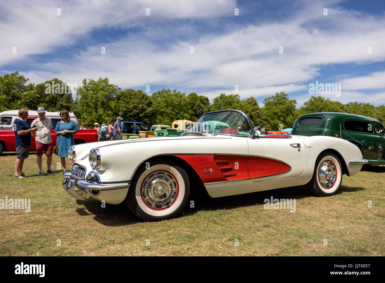1960 Chevrolet Corvette ‘960 YUJ’ on display at the American Auto Club ...