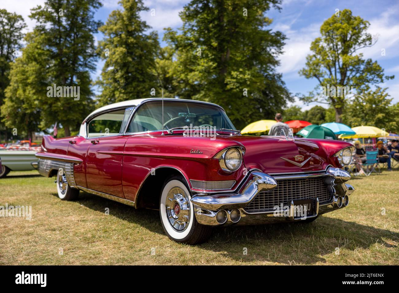 1957 Cadillac 60 Special ‘862 XUJ’ on display at the American Auto Club ...