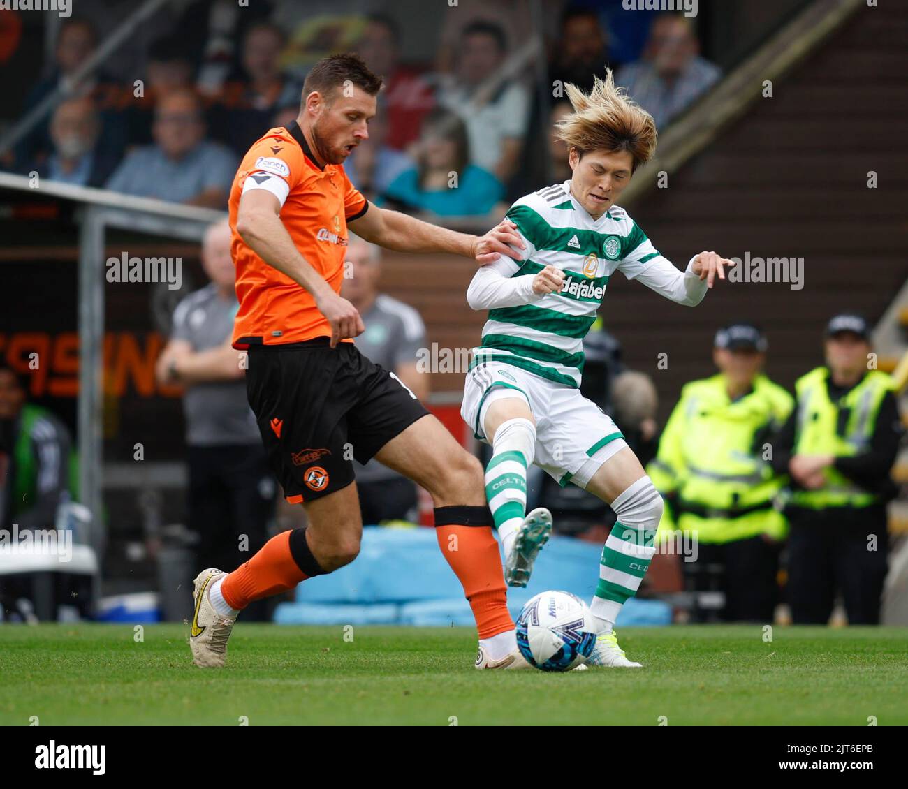 28th August 2022; Tannadice Park, Dundee, Scotland: Scottish Premier ...