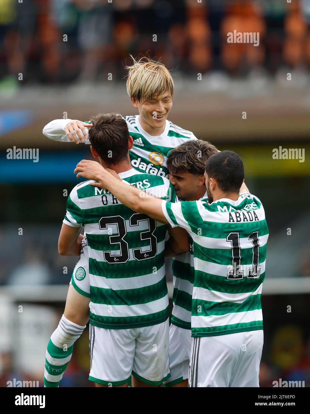 28th August 2022; Tannadice Park, Dundee, Scotland: Scottish Premier ...