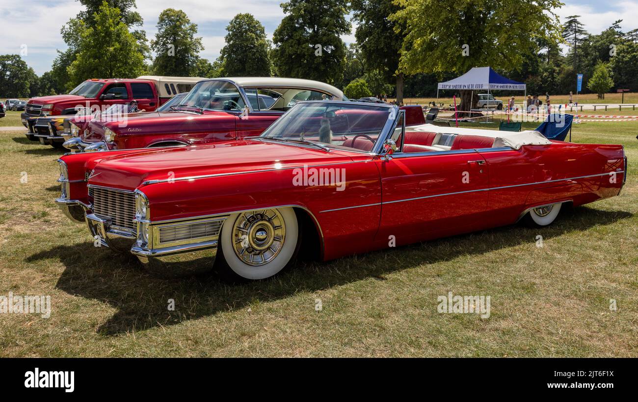 1965 Cadillac DeVille Convertible on display at the American Auto Club ...