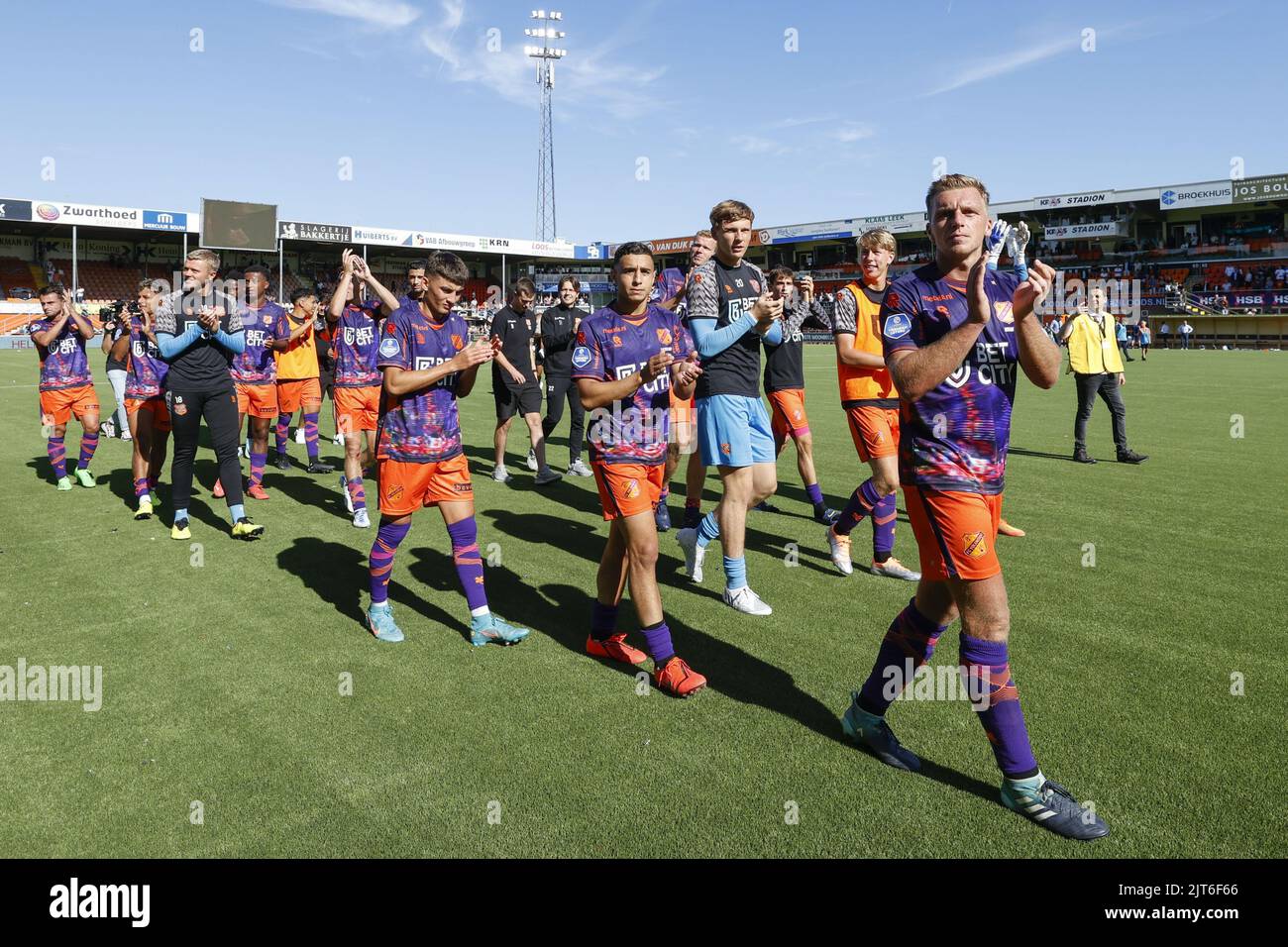 Volendam , 28-08-2022 , Kras Stadion , Dutch Eredivisie football ...