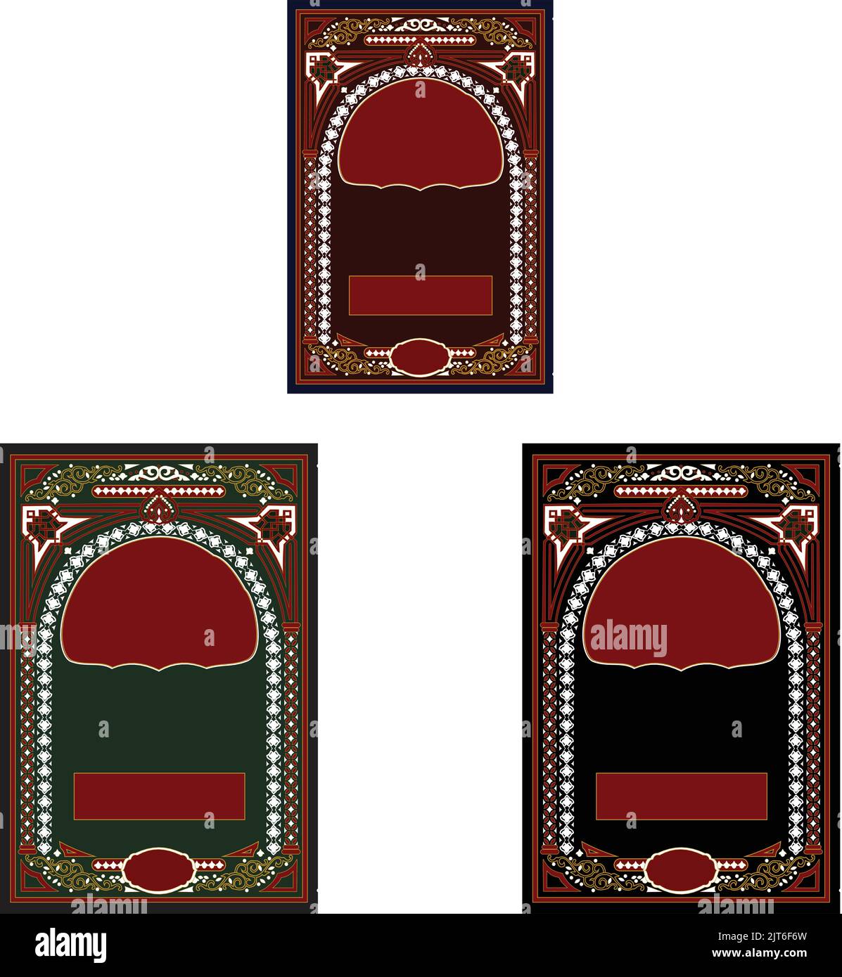 Islam prayer mat Stock Vector Images - Alamy