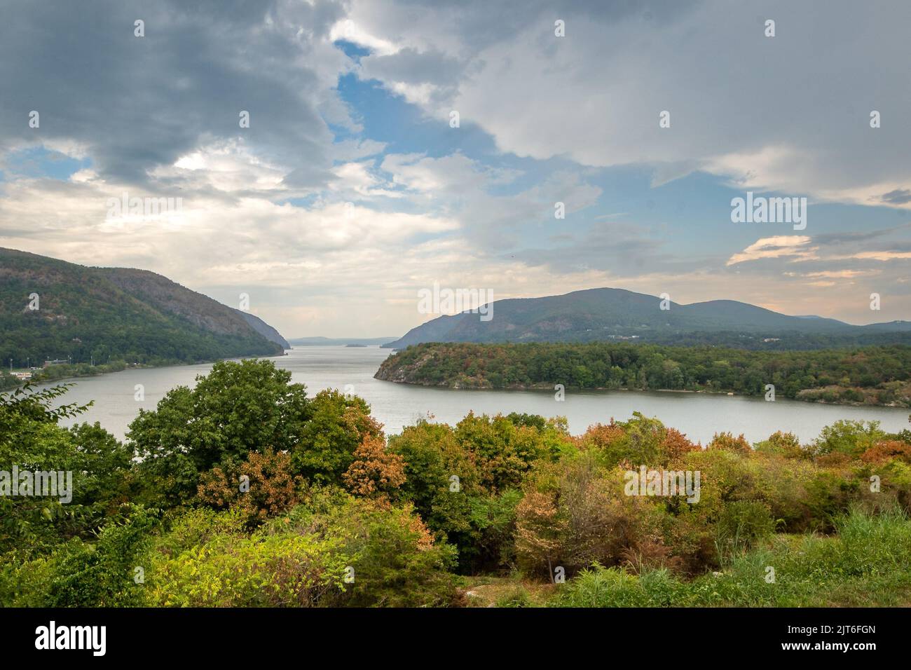 West Point, NY - USA - Aug 26, 2022: Landscape view of captured ...