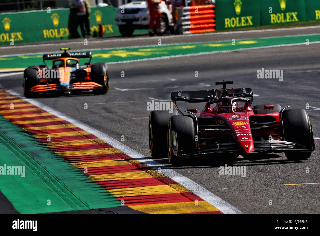 Spa, Belgium. 28th Aug, 2022. Charles Leclerc (MON) Ferrari F1-75. 28. ...