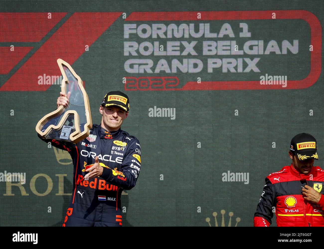 Podium in spa francorchamps hi-res stock photography and images - Alamy