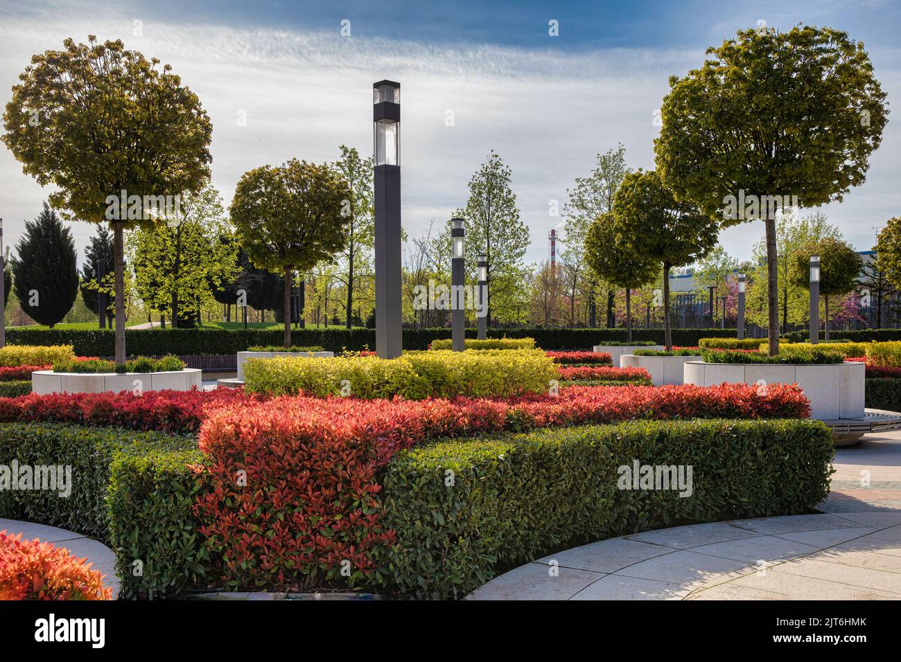 French park, Krasnodar, Russia Stock Photo - Alamy