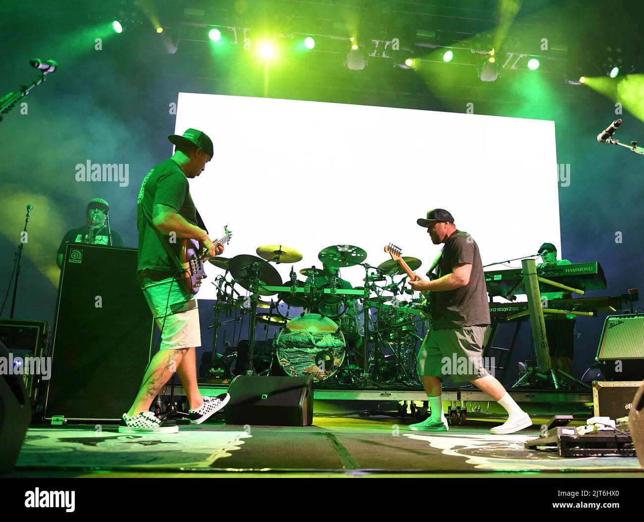 August 25, 2022, Portsmouth, Virginia, USA: SLIGHTLY STOOPID brings ...