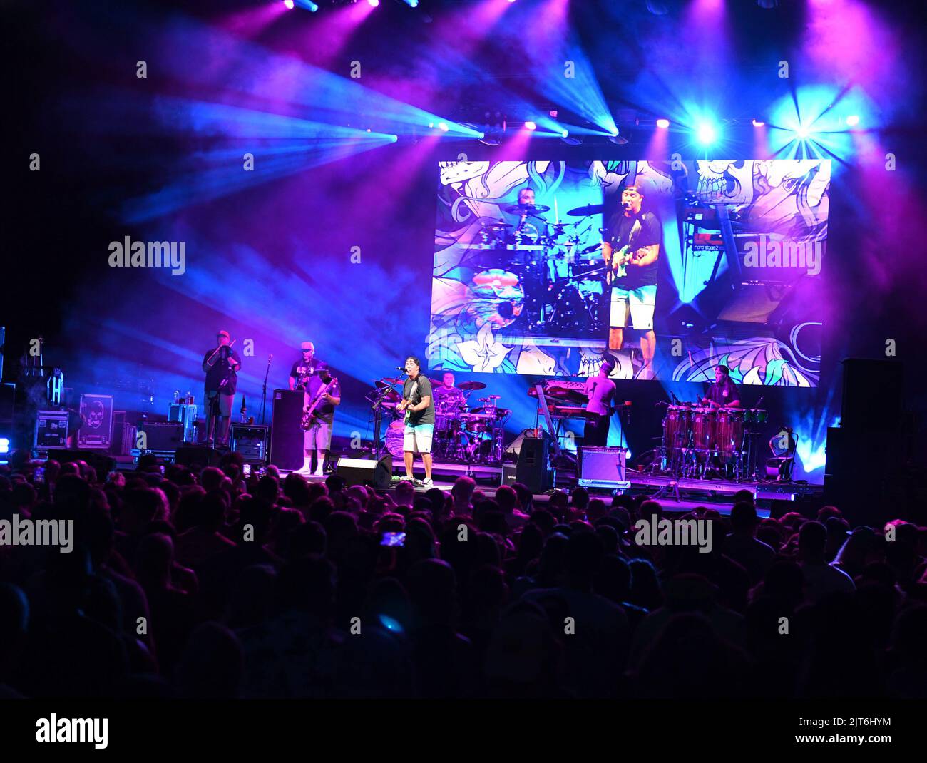 August 25, 2022, Portsmouth, Virginia, USA: SLIGHTLY STOOPID brings ...