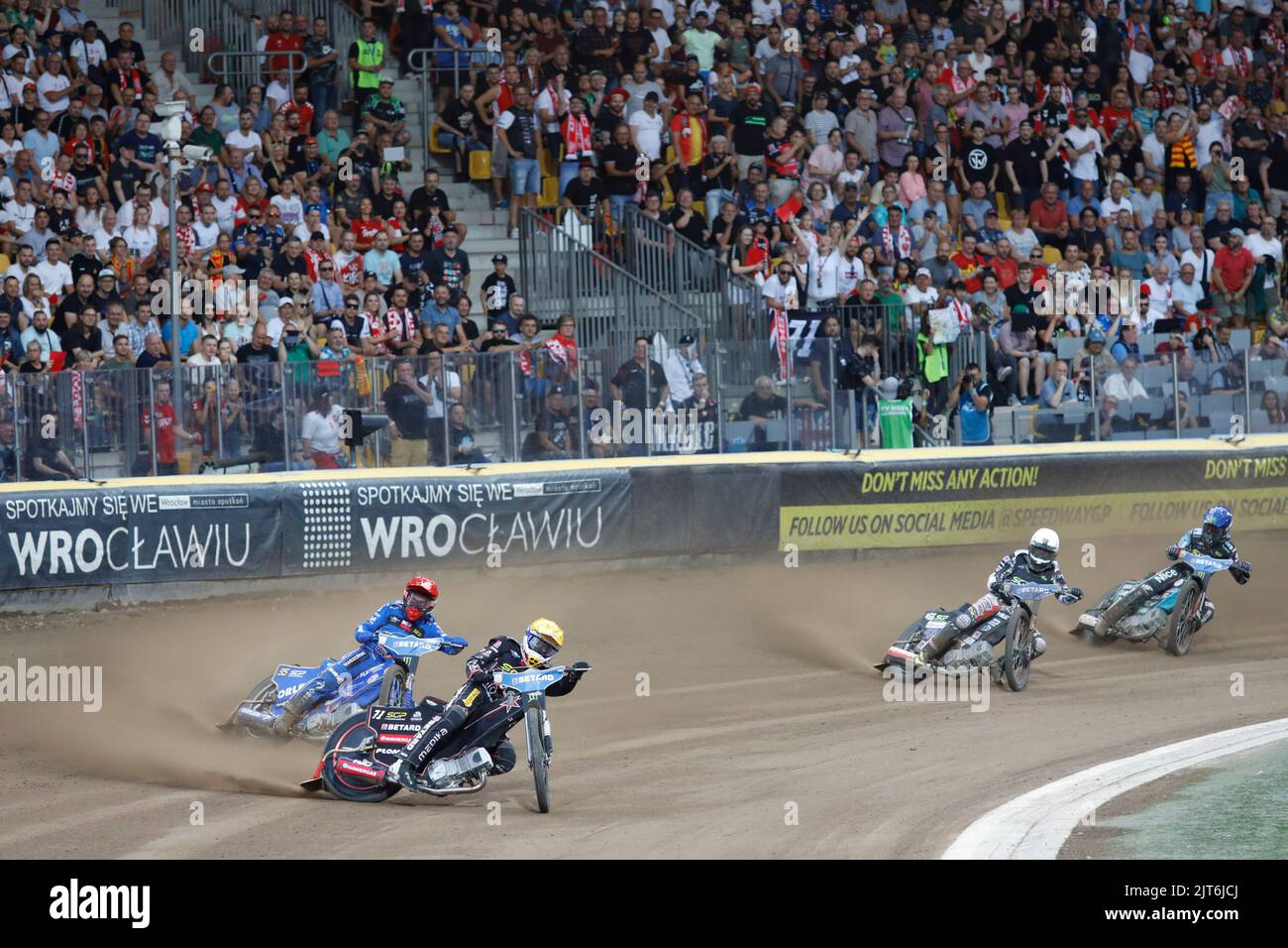 Wroclaw, Poland. August 27th 2022. Betard FIM Speedway GP of Poland at ...