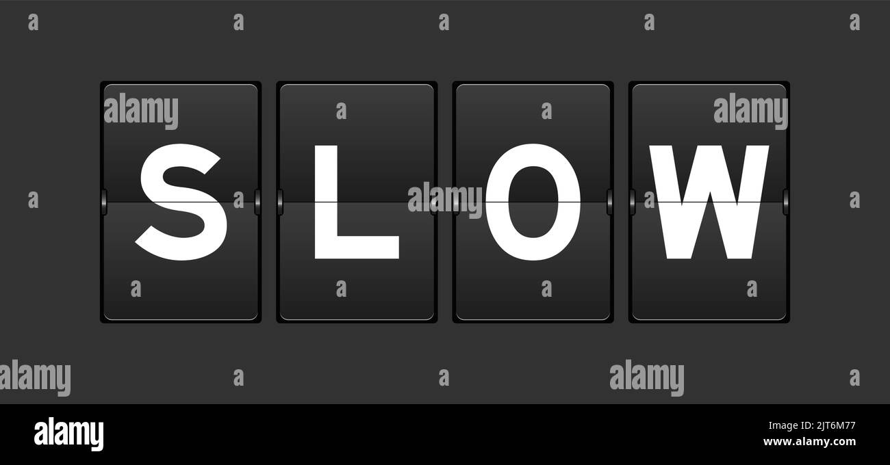 Lagging movement Stock Vector Images - Alamy