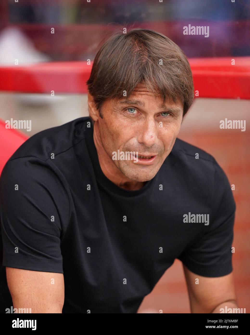 Tottenham Hotspur manager Antonio Conte before the Premier League match ...