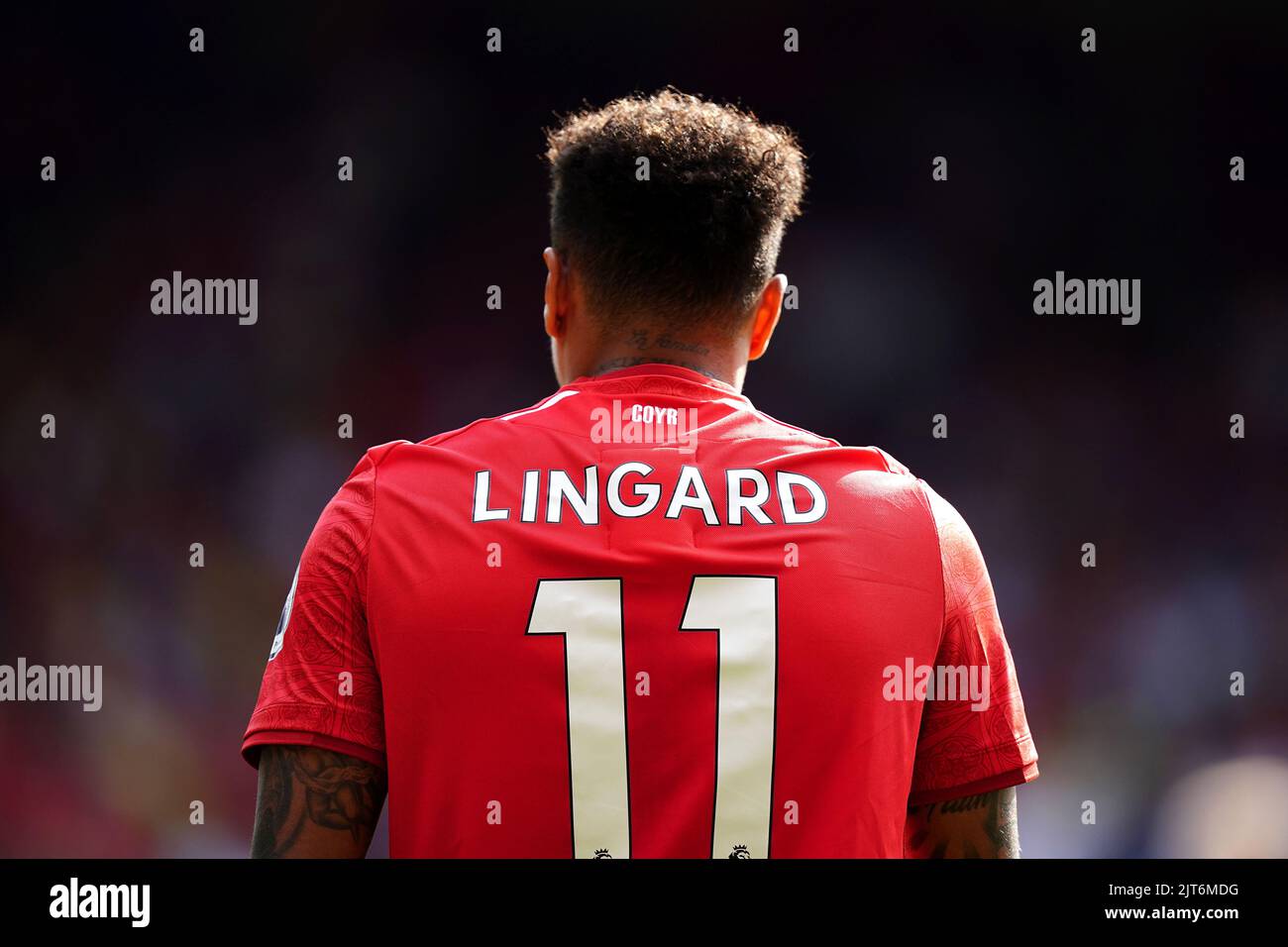 Nottingham Forest's Jesse Lingard during the Premier League match at ...