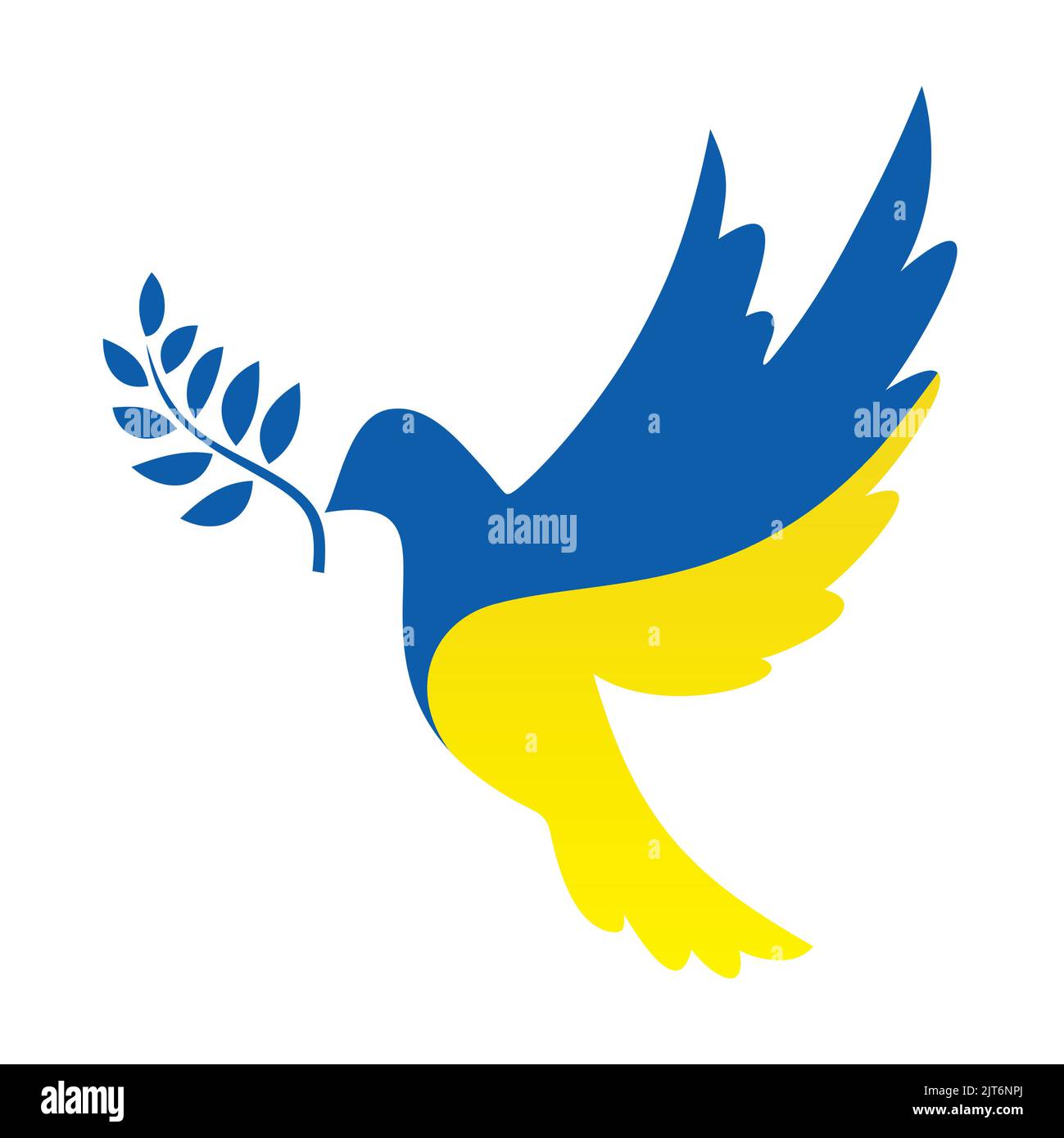 White stop sign form blue Stock Vector Images - Alamy