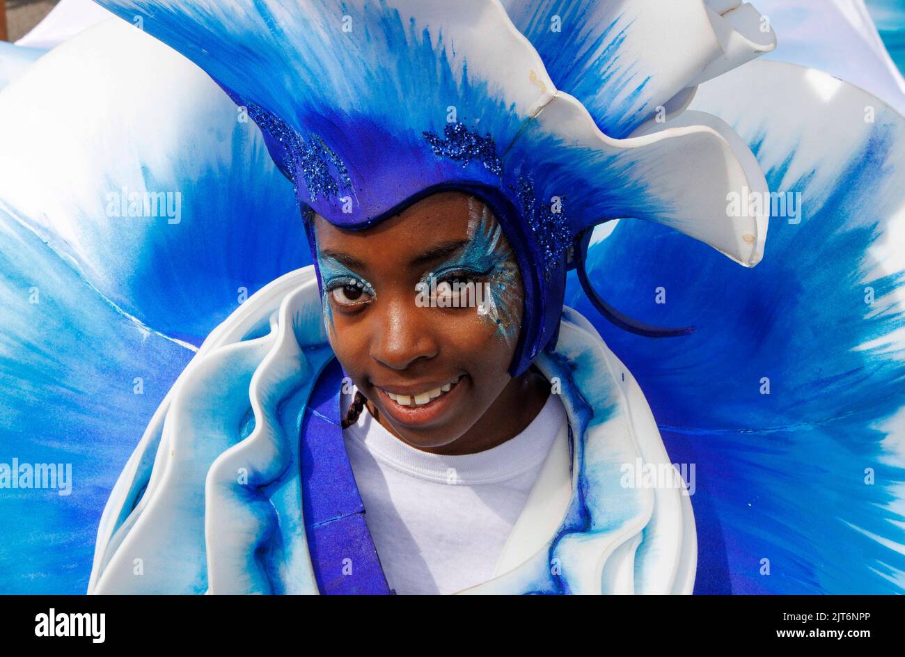 London, UK. 28th Aug, 2022. Family day at the Notting Hill Carnival ...