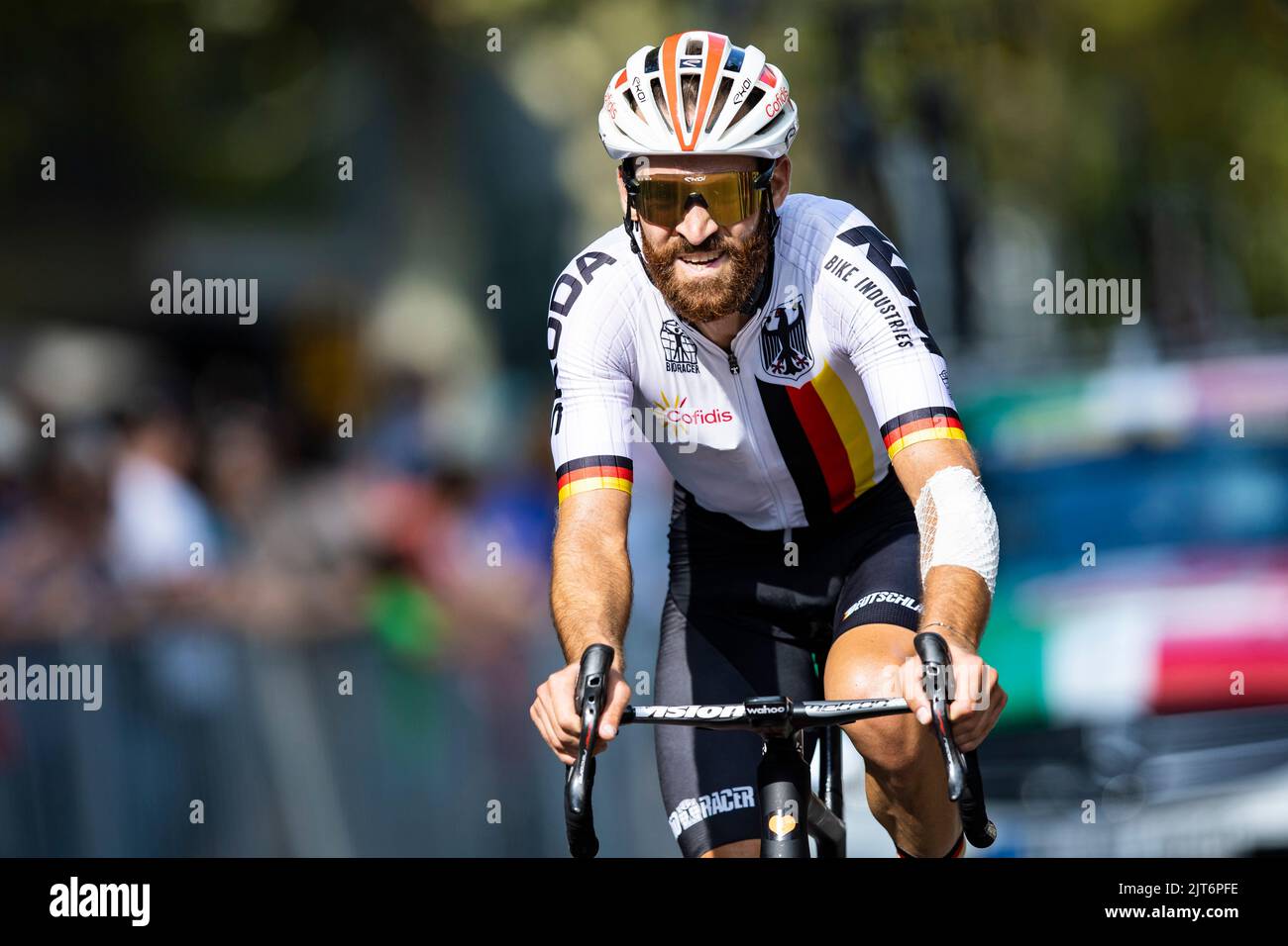 Stuttgart, Germany. 28th Aug, 2022. Simon Geschke from Germany and Team ...