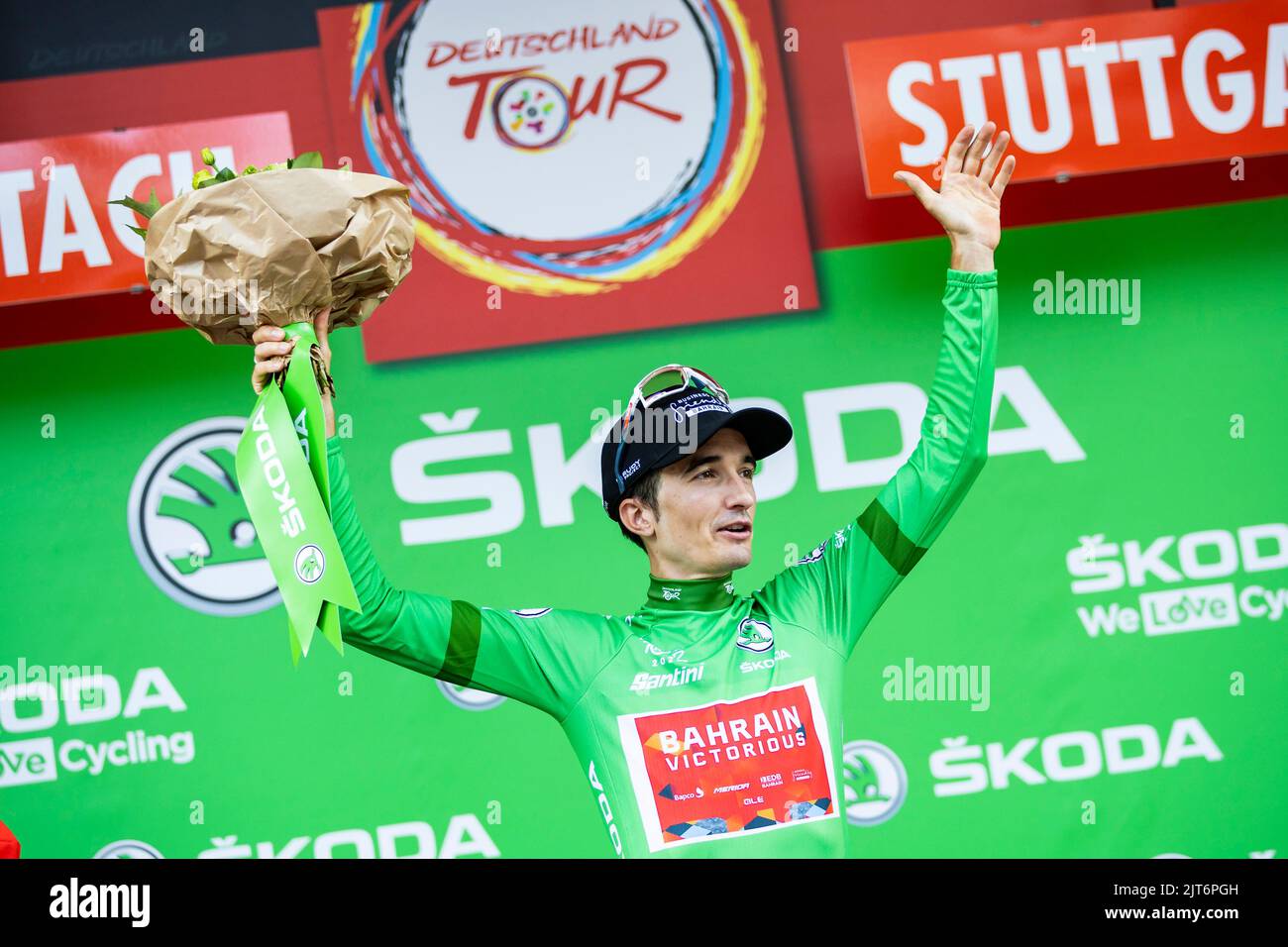 Stuttgart, Germany. 28th Aug, 2022. Pello Bilbao Lopez from Spain and ...