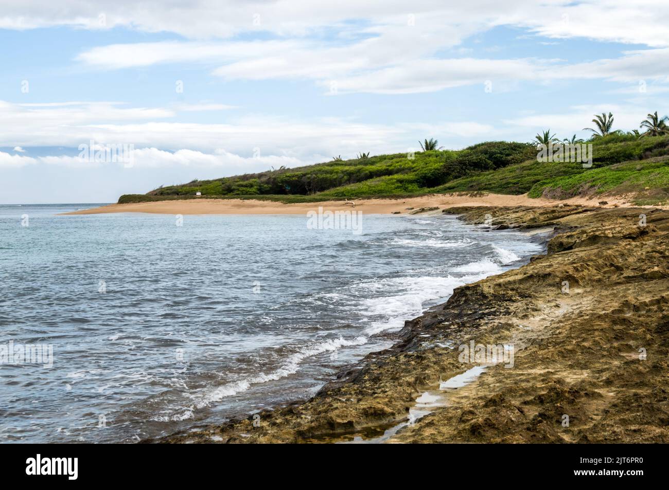 Lana’i North Shore - Shipwreck Beach Stock Photo - Alamy