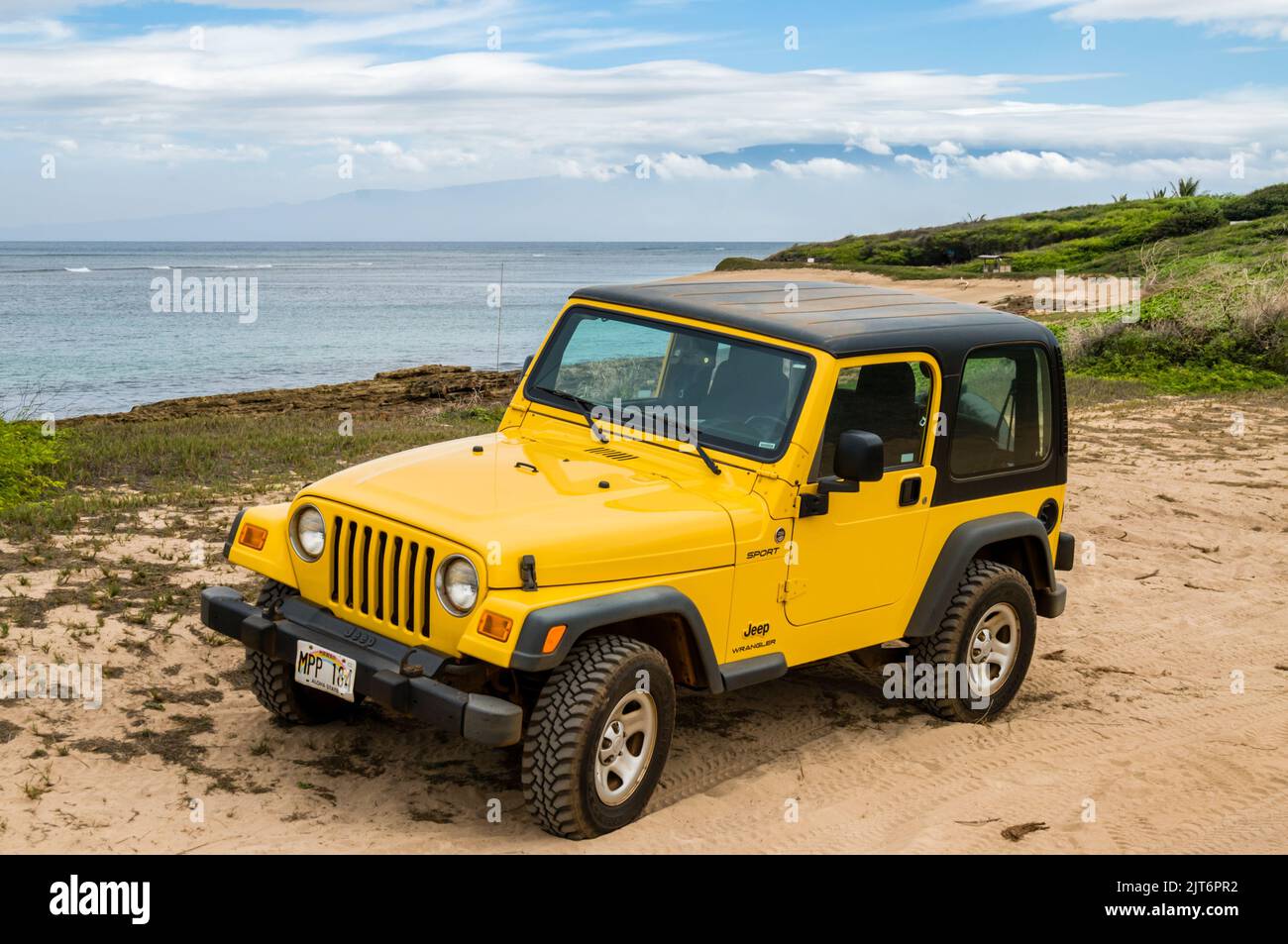Lanai North Shore Shipwreck Beach Mandatory Transportation Stock
