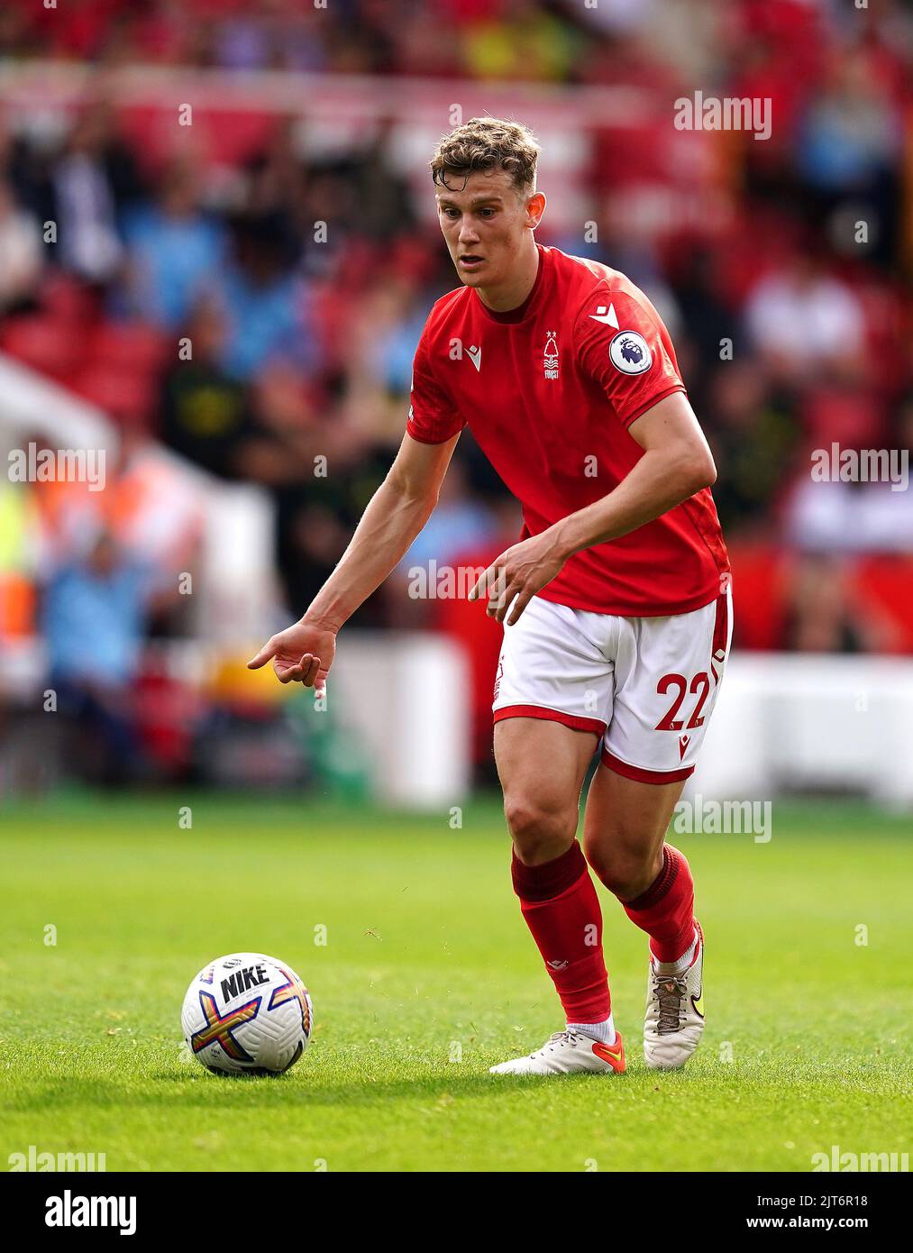 Nottingham Forest's Ryan Yates during the Premier League match at the ...
