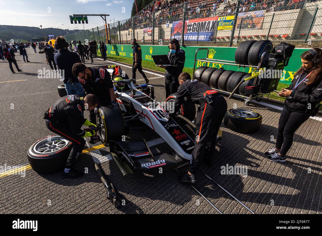 Spa, Belgium. 28th Aug, 2022. 10 POURCHAIRE Théo (fra), ART Grand Prix ...