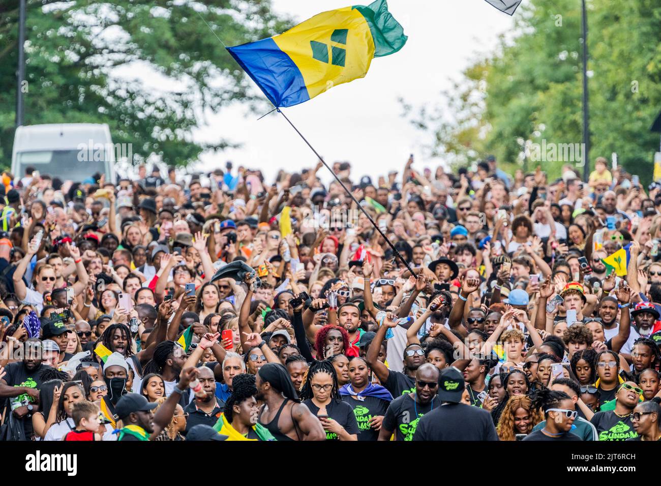 London UK 28th Aug 2022 The Vincy Alliance Mas Shows Its Support london-uk-28th-aug-2022-the-vincy-alliance-mas-shows-its-support