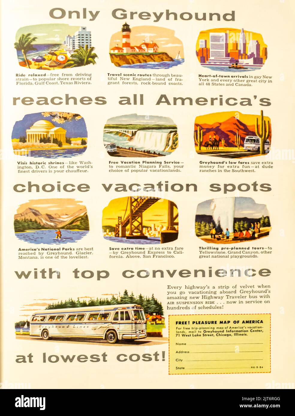 1950s bus vintage bus vintage buses hi-res stock photography and images ...