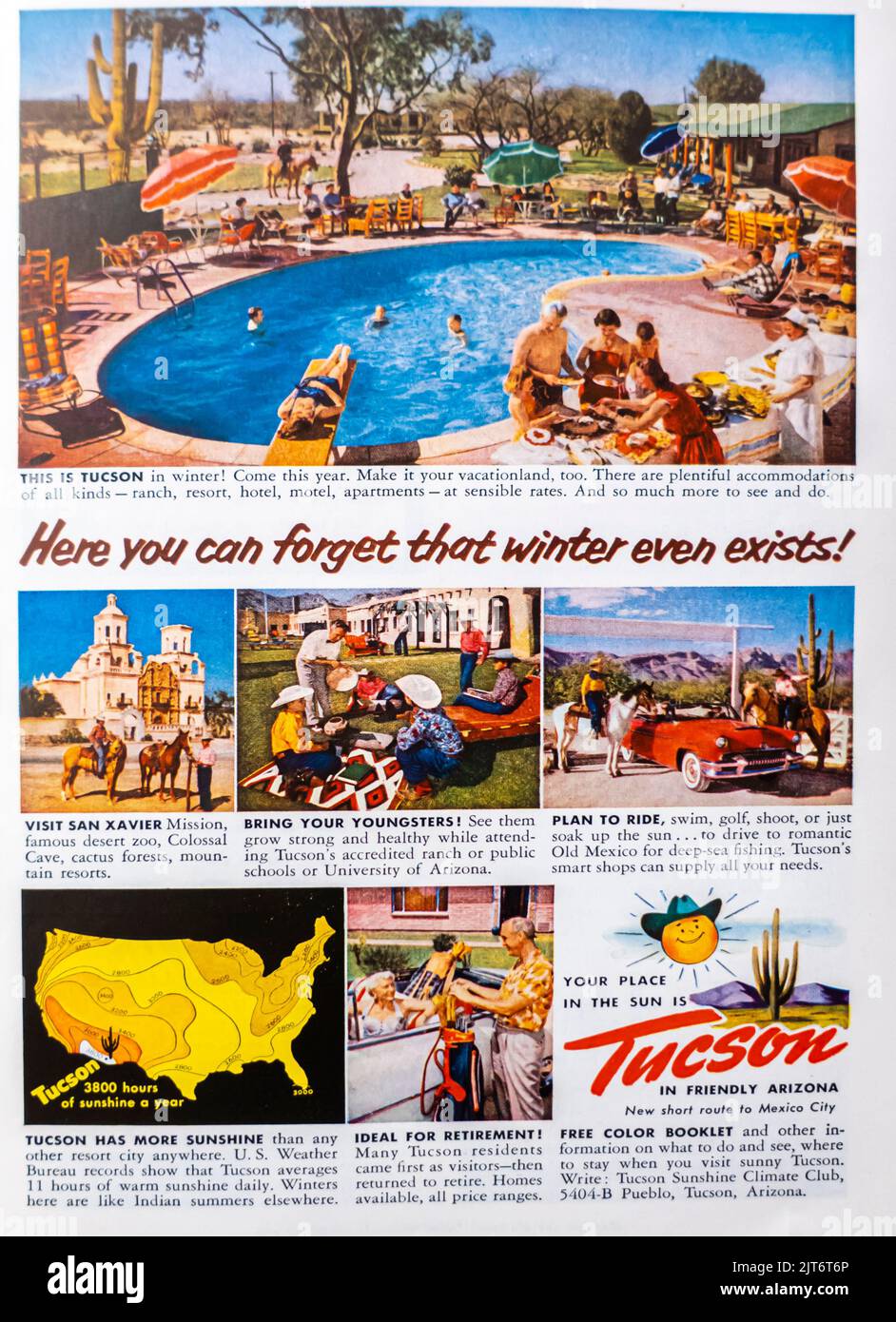 Tucson arizona 1950s hi-res stock photography and images - Alamy