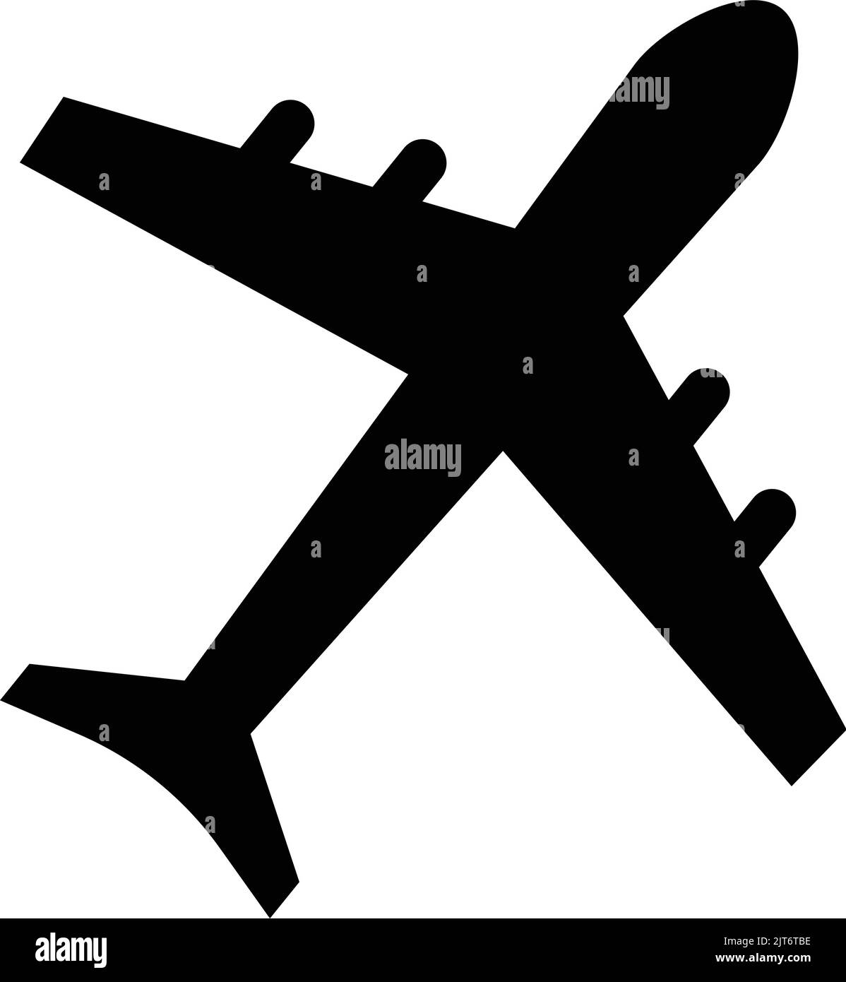 Airplane Icon Vector, aircraft icon Stock Vector Image & Art - Alamy