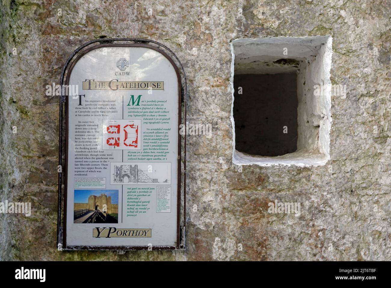 Castell sign hi-res stock photography and images - Alamy