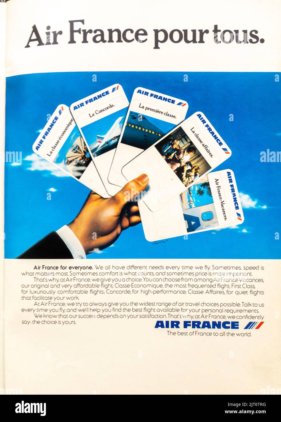 1980s travel ad hi-res stock photography and images - Alamy