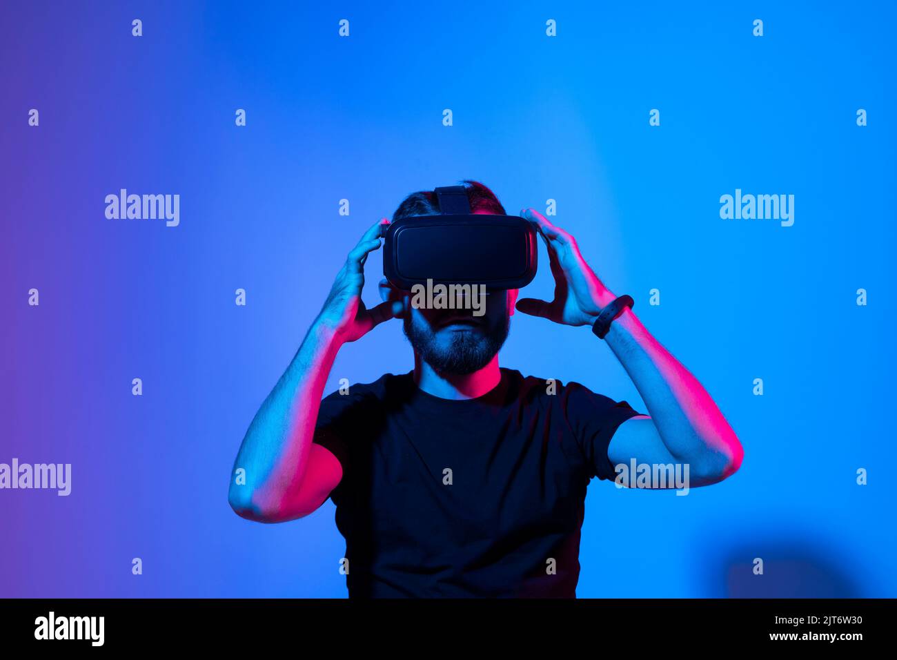 Game over neon hi-res stock photography and images - Alamy