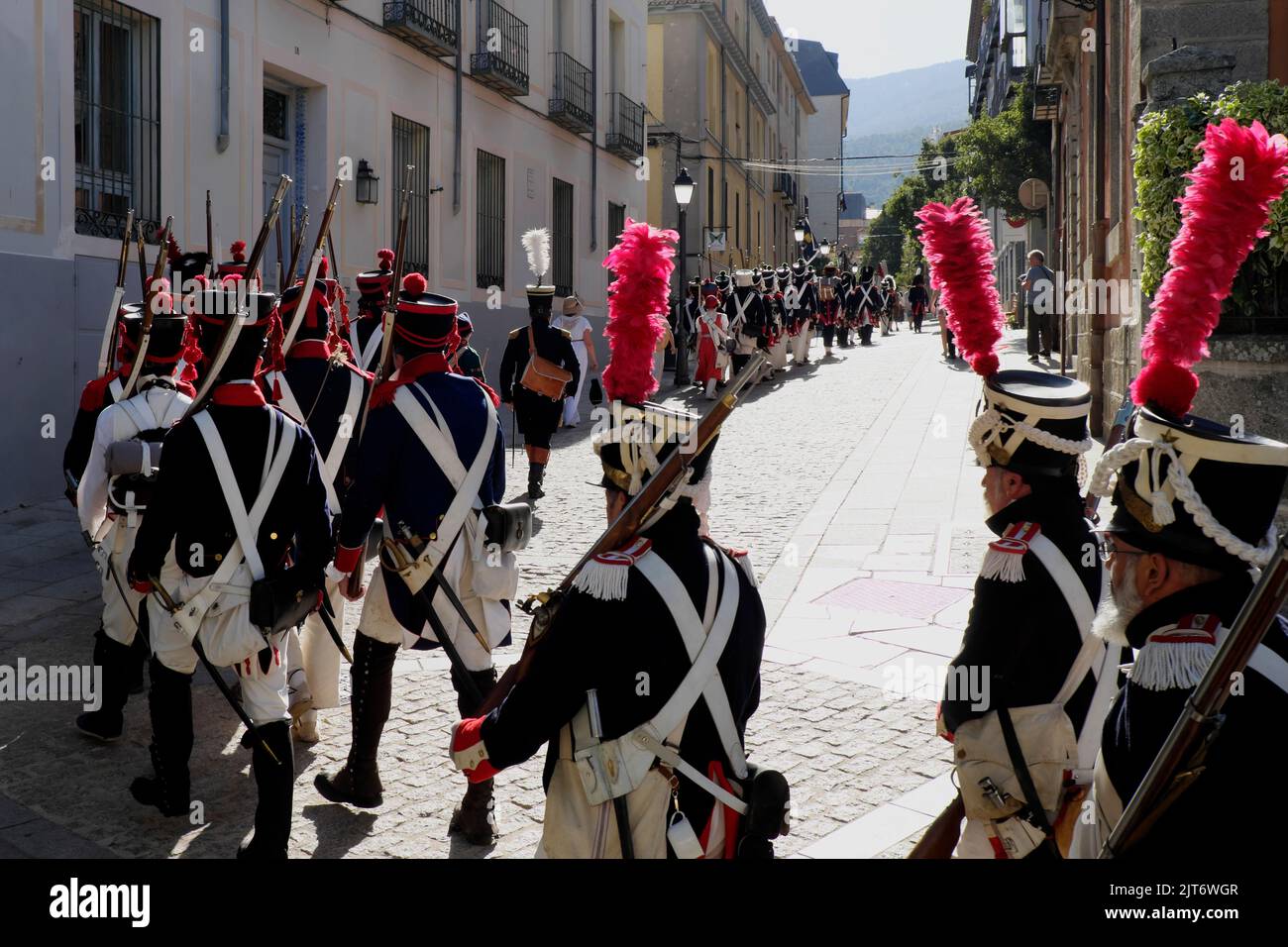 Historical reenactment of the spanish war of independence against ...